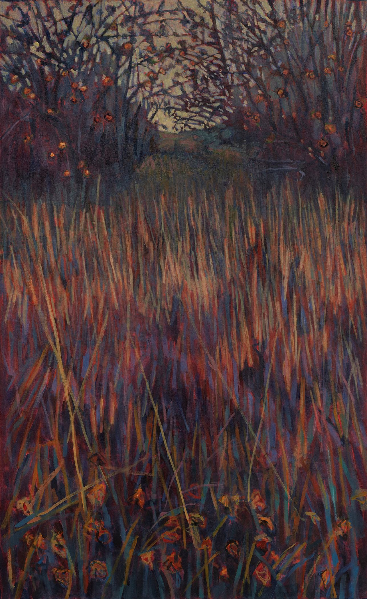 Nina Weiss, "Jack's Orchard," Oil on Canvas.jpg | Evanston Art Center